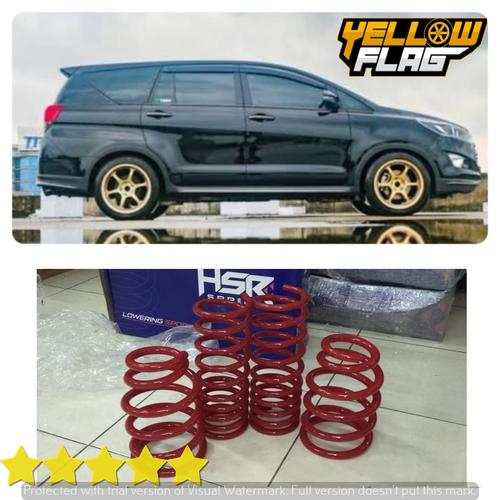 Jual lowering kit innova reborn LOWERING KIT HSR BLUE INNOVA BENSIN ...