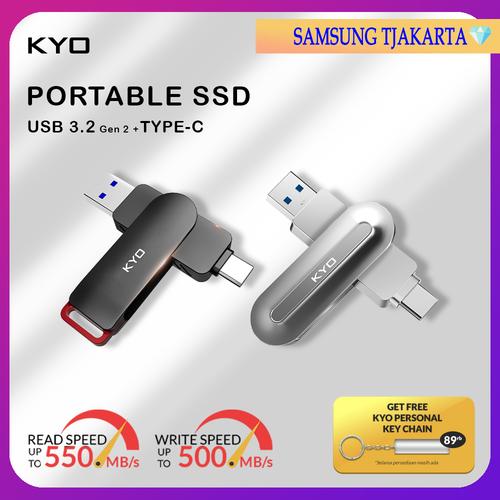 Jual KYO PS50 128GB Portable SSD USB 3.2 TYPE C External SSD Eksternal ...