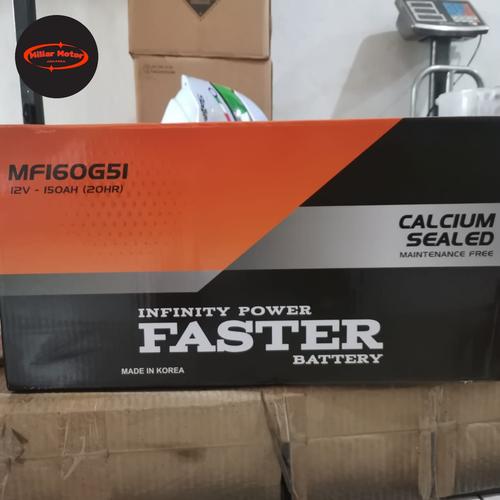 Jual Aki Kering Faster MF 160G51 N150 12V 150Ah Genset Kapal Truck ...