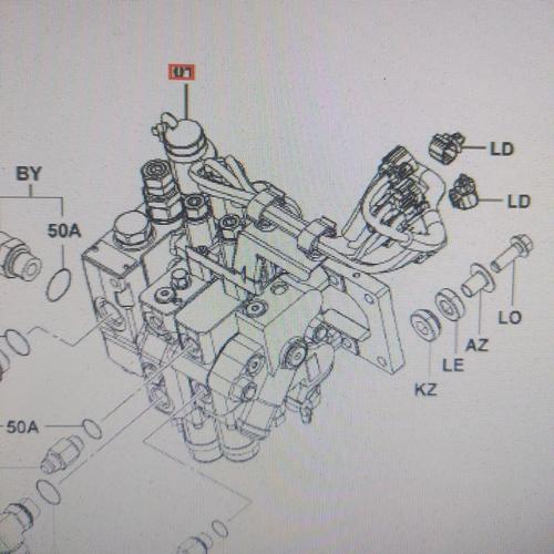Jual 67610-26651-71 Valve Assy Oil control/Control Valve Fig 6705-01 ...