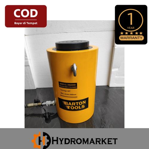 Jual 30Tx600mm Long Hydraulic Cylinder Silinder Hidrolik panjang BARTON ...