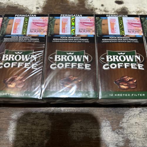 Jual Brown coffee rokok kretek filter murah promo keteng ecer - Jakarta ...