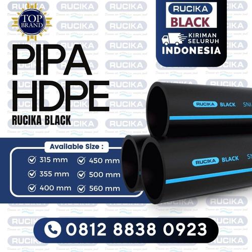 Jual Pipa Hdpe Rucika 12" inch (315) PN 16 - Pipa Hdpe Rucika Wavin 12 ...