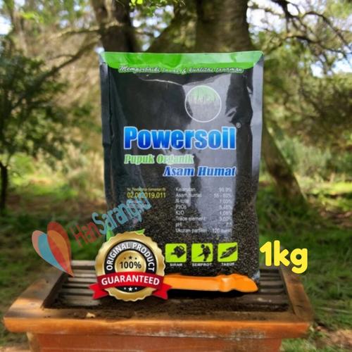 Jual Powersoil Asam Humat Power soil Pupuk Organik Pembenah Penyubur Tanah Humic Acid 1 kg - Kab ...