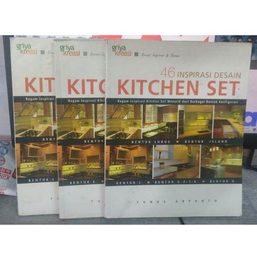 Jual Buku 46 Inspirasi Desain Kitchen Set, Ragam inspirasi Dapur ...