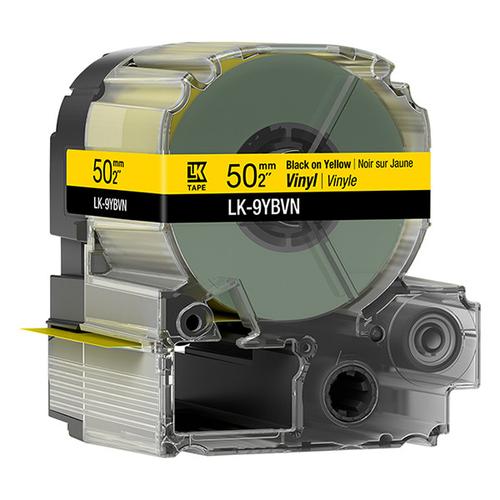 Jual Epson LabelWorks 50mm Black On Yellow Vinyl Label Cartridge Lk ...