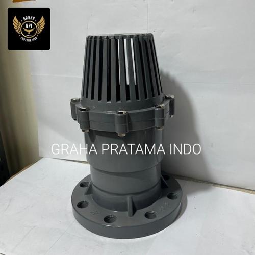Jual FOOT VALVE PVC 6" INCH FLANGE JIS 10K / SWING FOOT PVC MERK CM ...