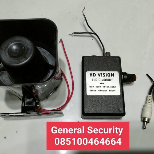 Jual speker cctv / modul audio TOA/ Pengeras suara untuk CCTV / DVR ...