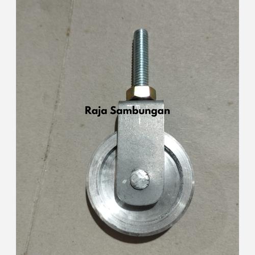 Jual Katrol Roda Baut 45 mm Tanda Seru Kerekan Bendera Kandang Sangkar ...