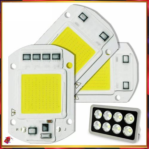Jual Modul Chip LED Lampu Sorot COB Floodlight Spotlight Warm White 50W ...