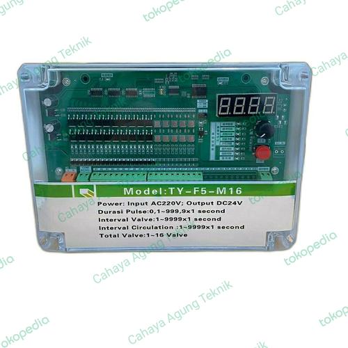 Jual Pulse Jet Control For Valve Dust Collector 16 Channel 220VAC ...