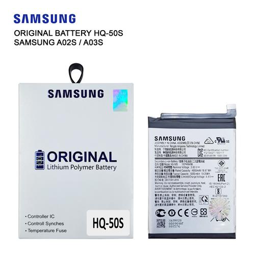 Jual ORIGINAL Baterai Batre batrey samsung A02S / A03S original HQ50S ...