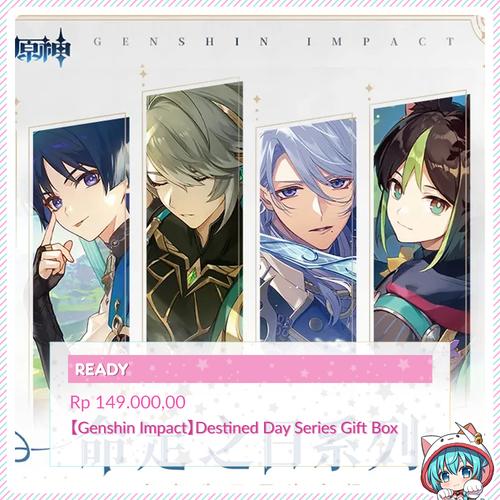 Jual Genshin Impact Day of Destiny Character Birthday Gift Box ...