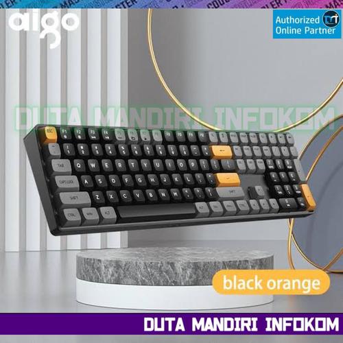 Jual Aigo A108 - Fullsize Hotswap PBT Mechanical Gaming Keyboard ...