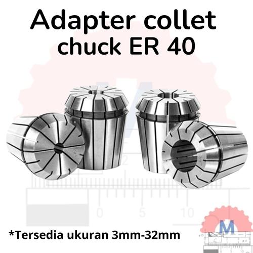 Promo ER40 Spring Collet Adapter collet chuck ER 40 Collet CNC . - 28mm - Kab. Bekasi - MM Inti ...