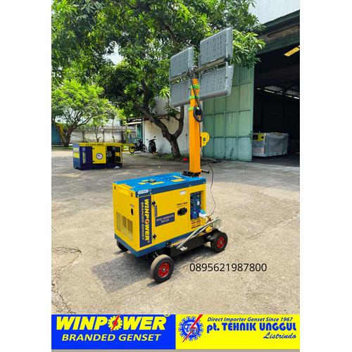 Jual genset silent diesel lighting tower 4x400 watt - Kab. Tangerang ...