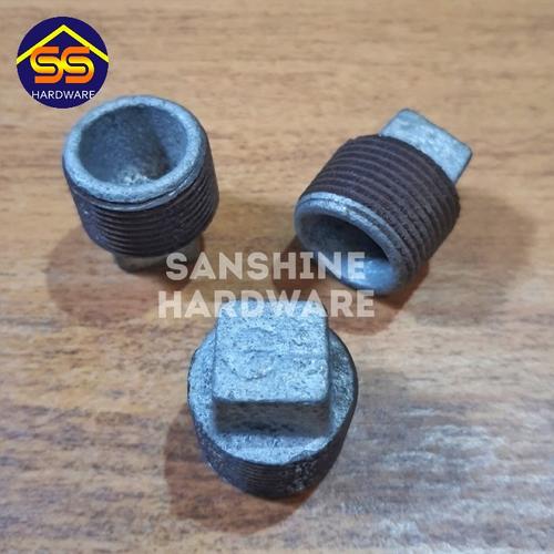 Jual PLUG GALVANIS 3/4"inch G BRAND GALUNGGUNG Tutup Drat Luar Besi SNI ...