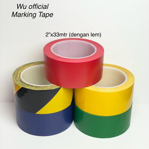 Jual Floor Marking / Lakban Lantai Hitam Kuning / Lakban Lantai 48MM X 33 M - Kab. Tangerang ...