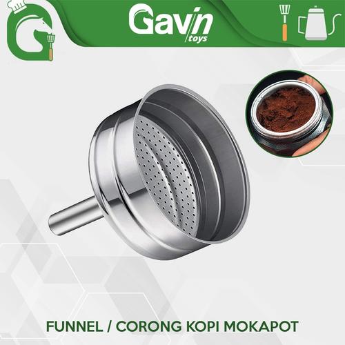 Jual Mokapot Funnel Corong Tempat Kopi Moka Pot Spare Part Moka Pot - 3 ...