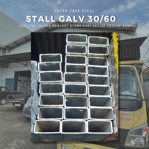 Jual PIPA KOTAK STALL GALVANIS 30/60 BERBAGAI MACAM KETEBALAN - 0,8 MM ...