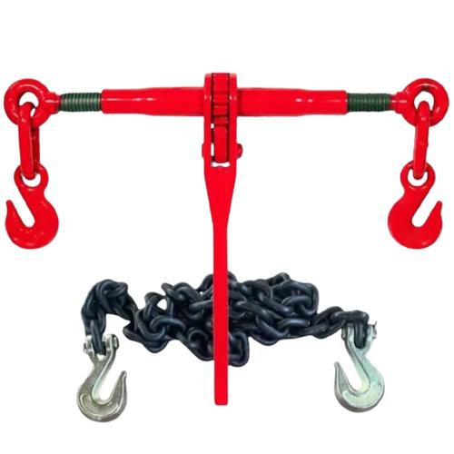 Jual Chain Lashing SET / Load Binder + Rantai 10mm + 2pc Hook ⅜ - 6 ...