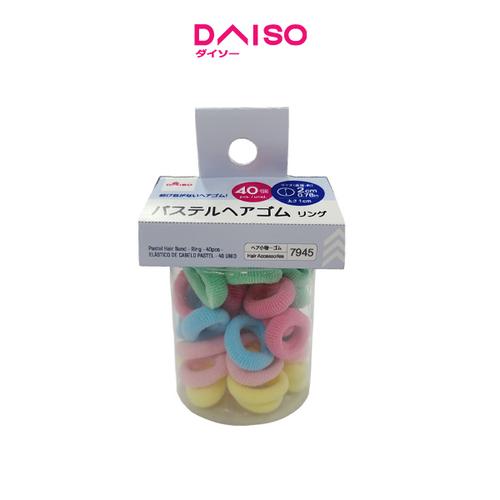 Jual Daiso Pastel Hair Band - Ring - 40pcs - - Jakarta Selatan - DAISO ...