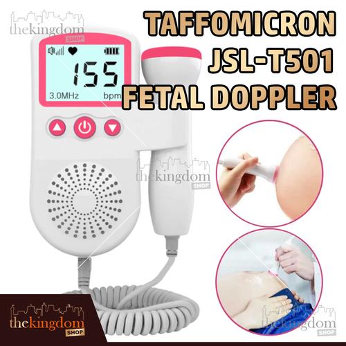 Jual TaffOmicron JSL-T501 Fetal Doppler Deteksi Dengar Denyut Jantung Janin Bayi Taff Omicron ...