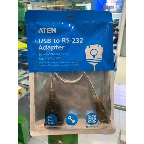 Jual ATEN UC-232A Converter USB to Serial/RS232 UC232A DB9 Original ...