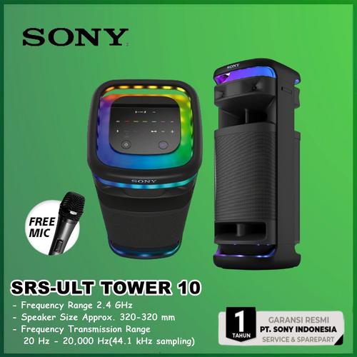 Promo Sony SRS-ULT1000 ULT Tower 10 Tower10 Wireless Portable Bluetooth ...