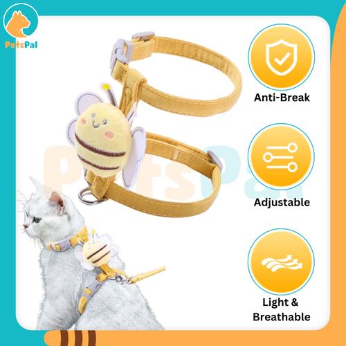 Promo Tali Kekang Kucing Tali Pengikat Kucing Tebal Bentuk I Cat Leash ...