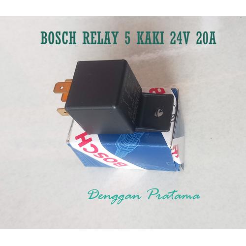 Jual Relay Rele 5 Kaki 24V 20A Bosch - Socket - Kota Medan - Denggan ...