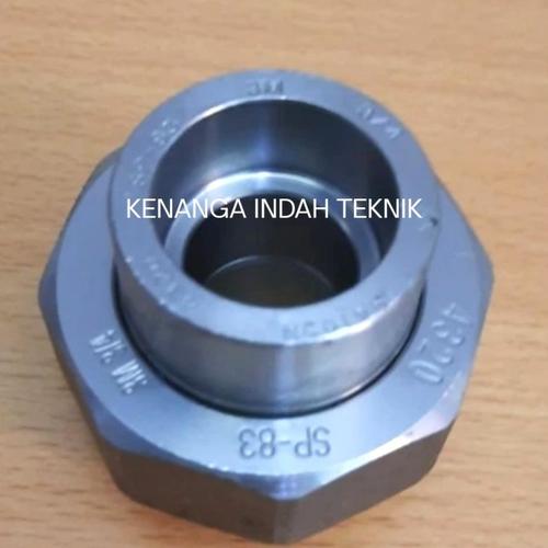 Jual Watermur Besi 1/2" inch Socket Class 3000 / Union Socket Weld ...