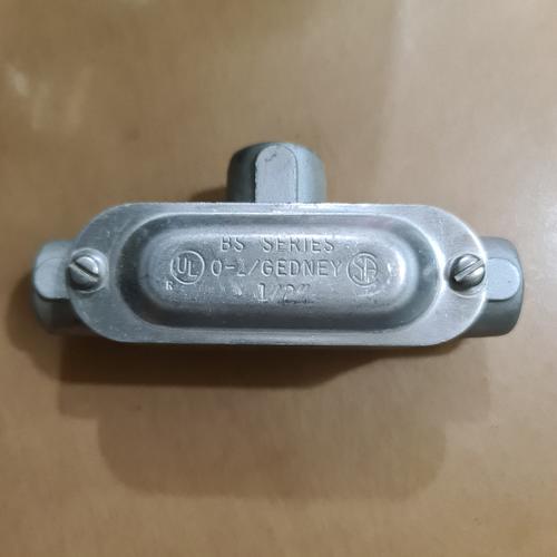 Jual OZ Gedney BS Series T050 T50 1/2 inch NPT condulet conduit body Cabang 3 Type T explosion ...