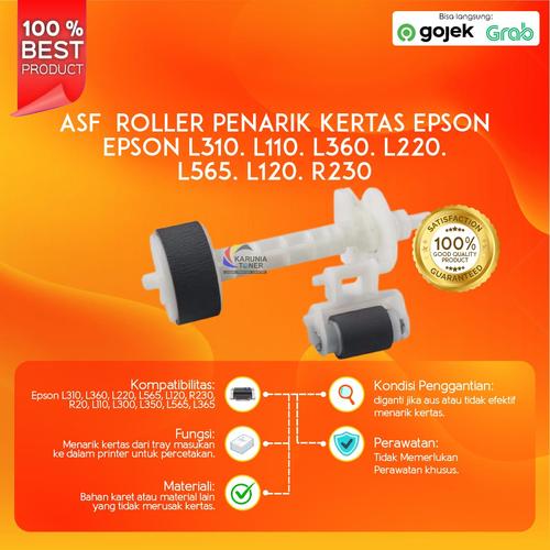 Jual ASF Roller Penarik Kertas Epson L310 L360 L220 L565 L120 R230 ...