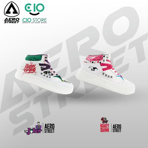 Jual Aerostreet X The Joker Putih Putih Ungu Tua & Aerostreet X Harley ...