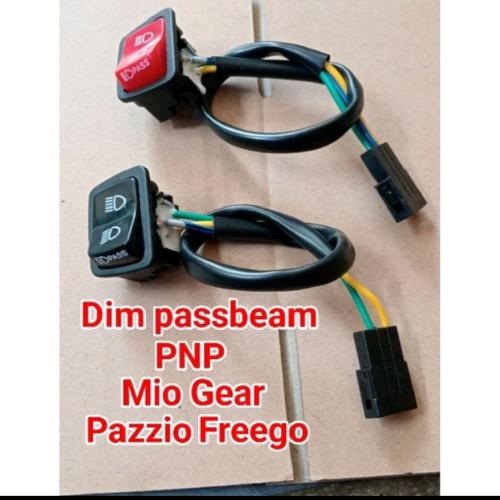 Jual Tombol saklar Lampu Dim passbeam Yamaha Mio Gear/pazzio/freego ...