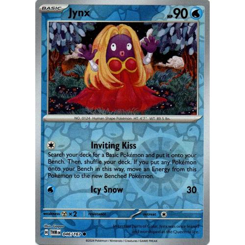 Jual Jynx (Reverse Holo) - 046/167 English Pokemon Original TCG 2024 ...