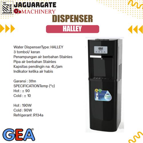 Jual GEA HALLEY W Dispenser Galon Bawah - Hitam - Kota Surabaya ...
