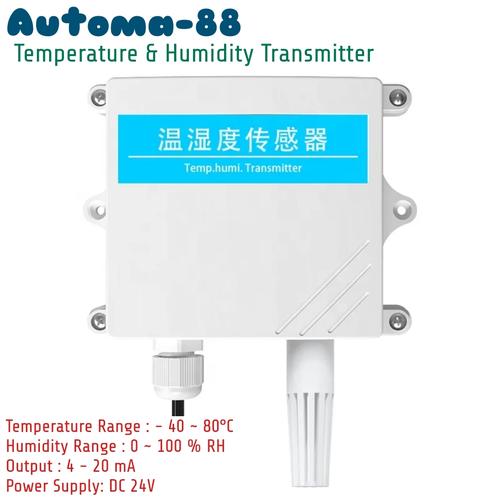 Jual Temperature -40 - 80 °C Humidity 0 - 100% RH Transmitter Output 4 ...