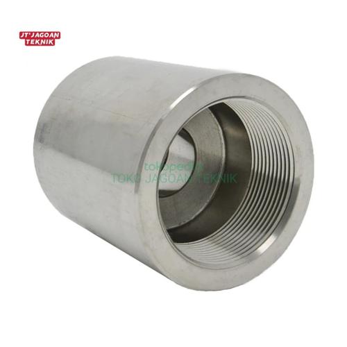 Jual Socket Reducer Class 3000 Drat NPT 1" X 3/4" inch Stainless SS304 ...