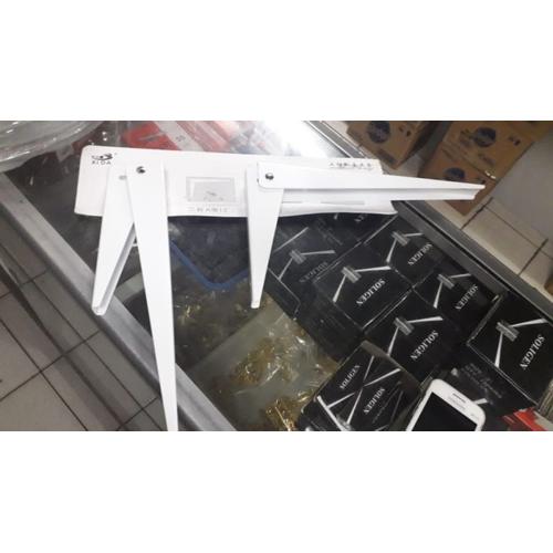 Jual Braket Bracket Breket Siku L Lipat meja putih Ambalan penyangga ...