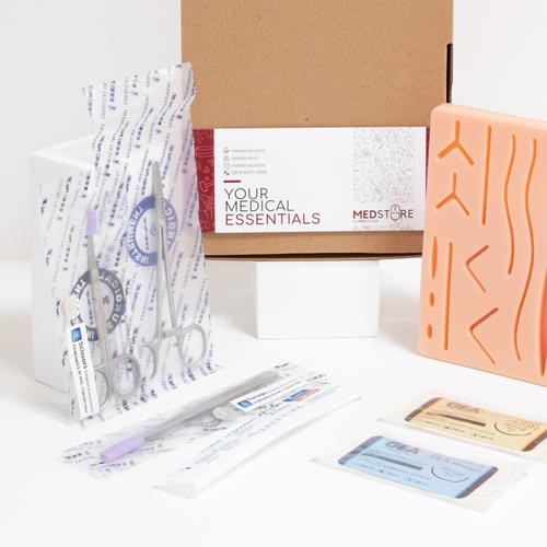 Jual Meddy Suture Kit | hecting set | hecting kit - latihan jahit luka ...