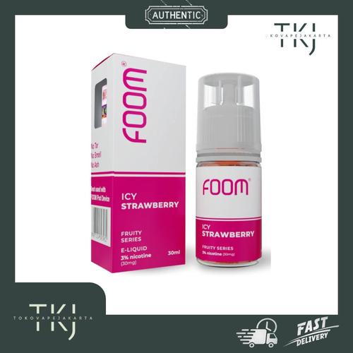 Jual Liquid Foom Salt Nic Icy Strawberry 30ml 100% Original - Jakarta ...