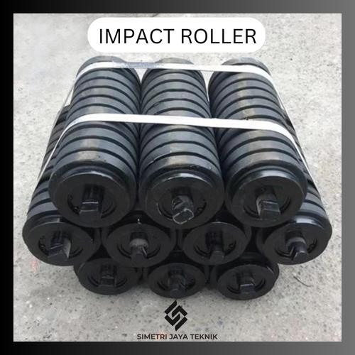 Jual IMPACT ROLLER HEAVY DUTY ROLLER KARET PIPA 60 (89) - PANJANG 180 ...