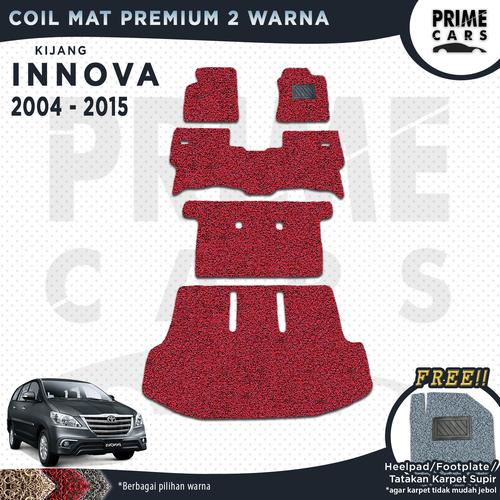 Jual Karpet Mobil Coil Mat Premium Innova Full set - Mie Bihun 2 Warna ...