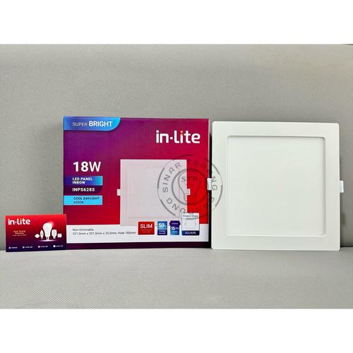 Jual LAMPU PANEL LIGHT LED INLITE INBOW KOTAK 18W 18 WATT - INPS628S ...