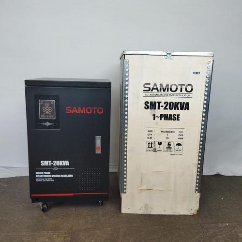 Jual SAMOTO Stabilizer 20000VA Stavolt Single Phase Stavolt SMT20000VA ...