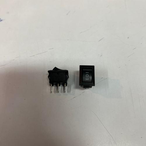Jual Rocker Switch Mini Saklar Mini Hitam 3 Pin (-Lampu) On Off On ...