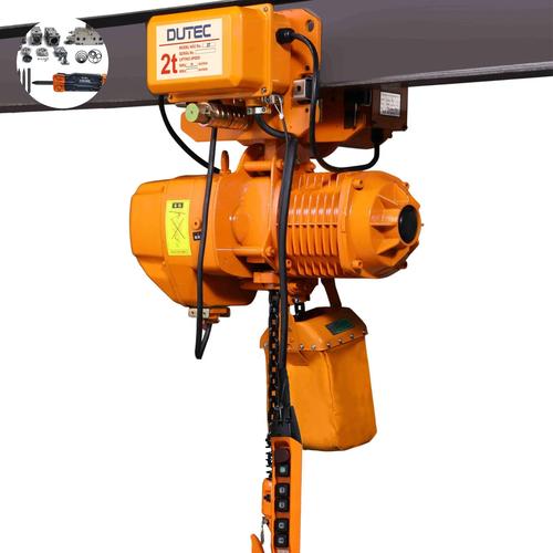 Jual Electric Chain Hoist With Trolley 380V 380Phase Single Double ...