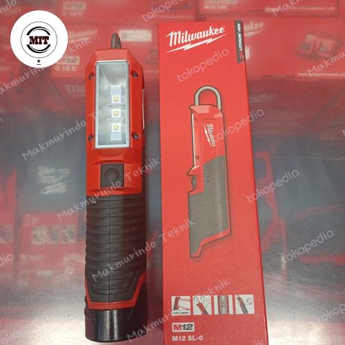 Jual Milwaukee M12 LED Stick Light - Tanpa Baterai - UNIT+2X4.0+C12C ...